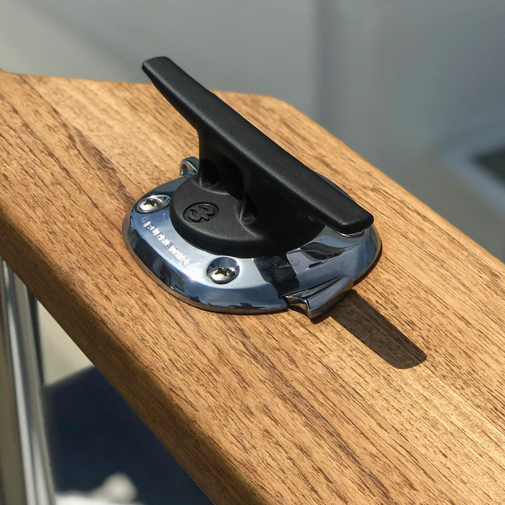 FC5120 Fender Cleat | A Burnewiin Custom Insert for a Boat Gunwale